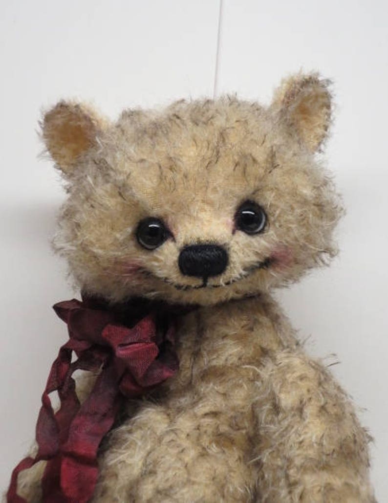 RESERVED Artist Bear Whimsical Teddy Bear 12 OOAK by Kim Endlich - Etsy