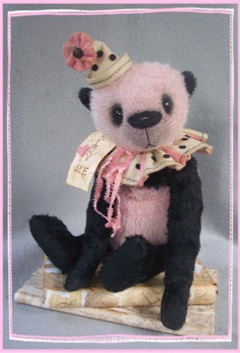 Panda Sewing Pattern Artist Bear PDF Pattern to Make Your Own Darling ...