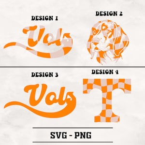 Vintage Vols SVG-PNG: Tennessee Game Day Design (digital Download) - Etsy