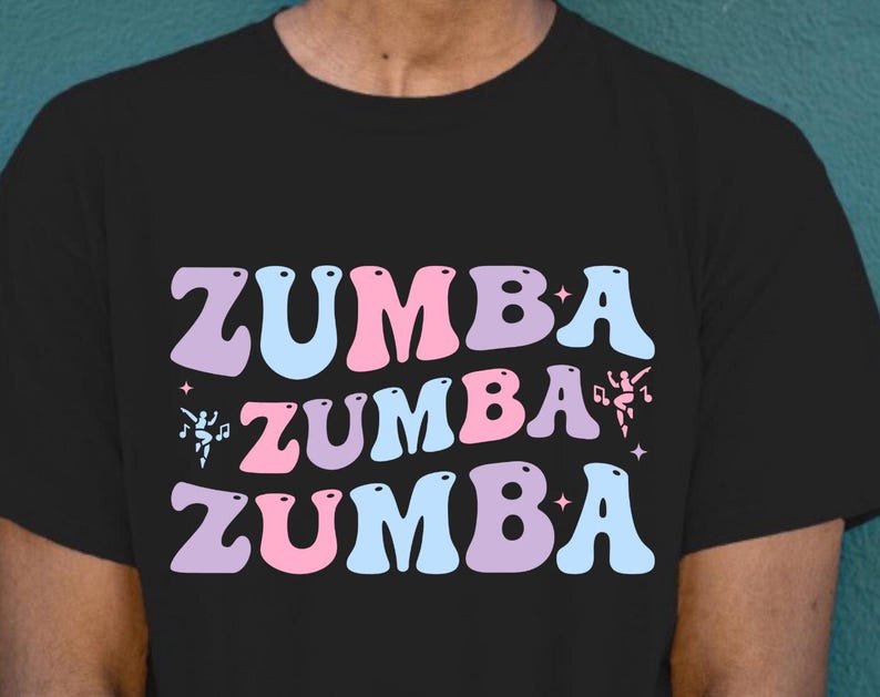 Zumba Girl SVG-PNG: Retro Dance Era Design (digital Download) - Etsy