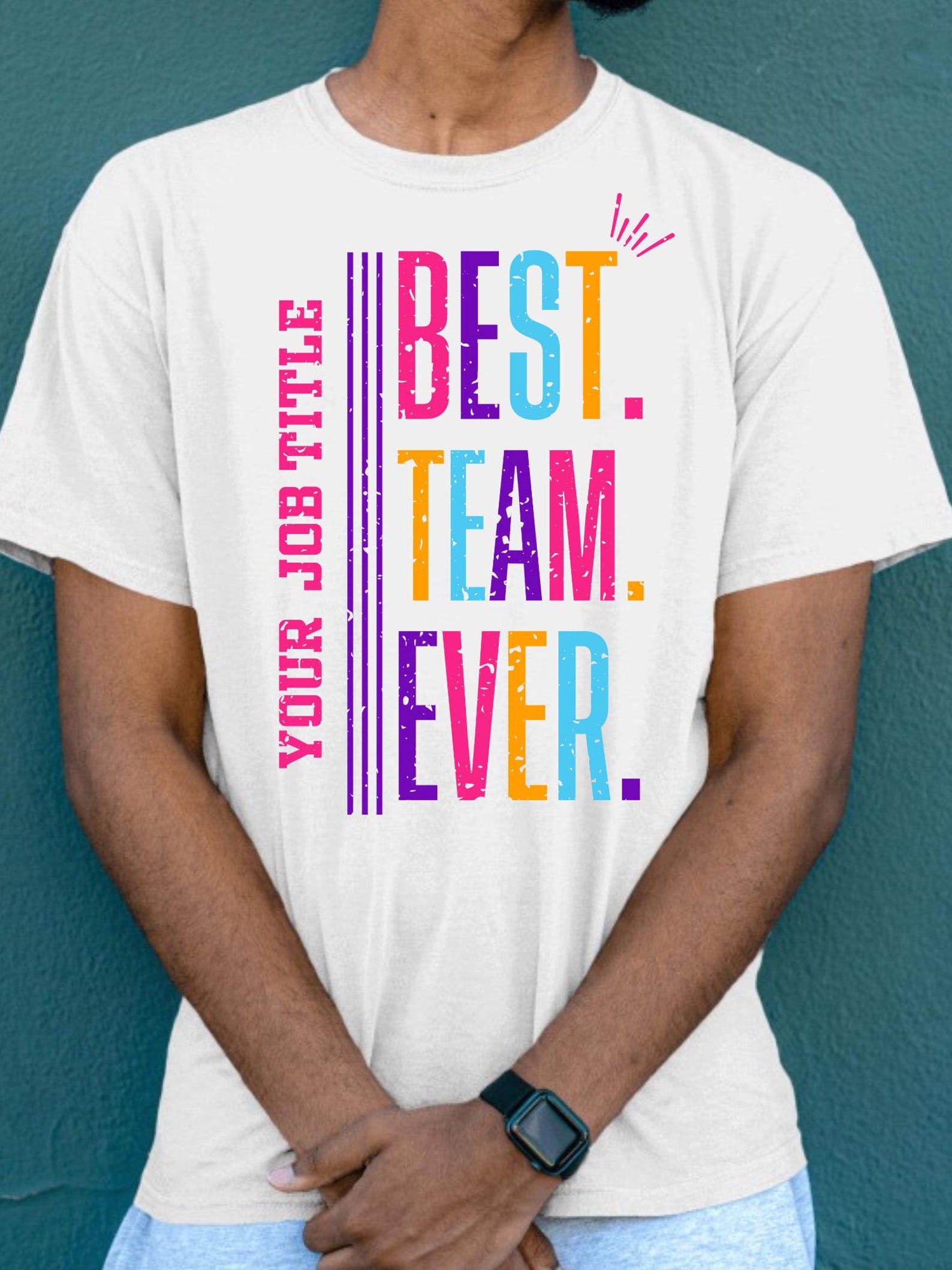 Best Team Ever SVG-PNG, Custom Team Group Staff Design, Custom Work ...