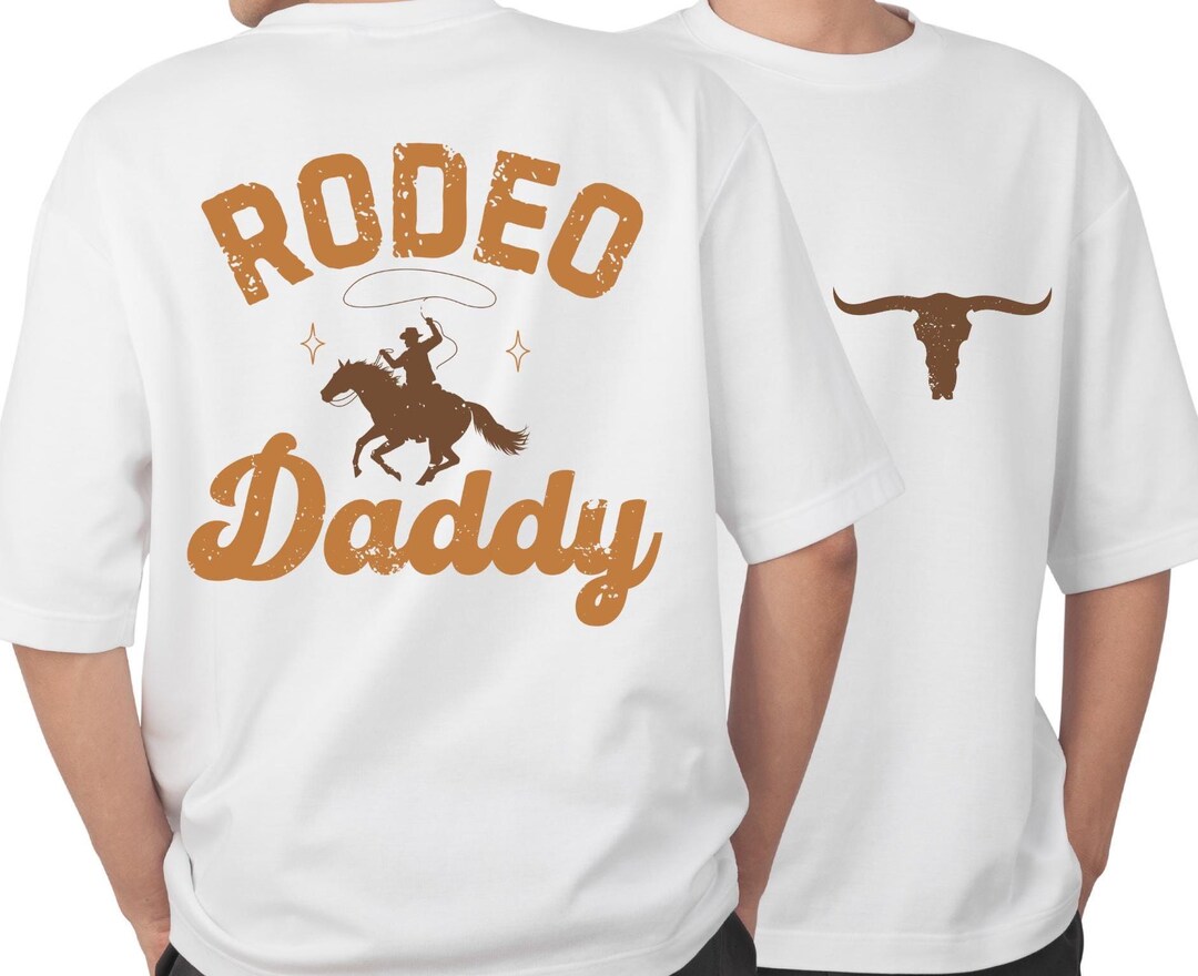 Rodeo Mama/daddy Western Shirt: Comfort Colors Graphic Tee (digital ...
