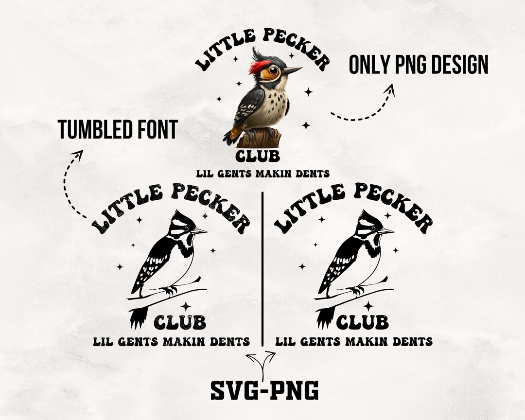 Little Pecker Club SVG-PNG, Lil Pecker Club, Lil Pecker Club Svg, Trendy Shirt Design, Funny ...