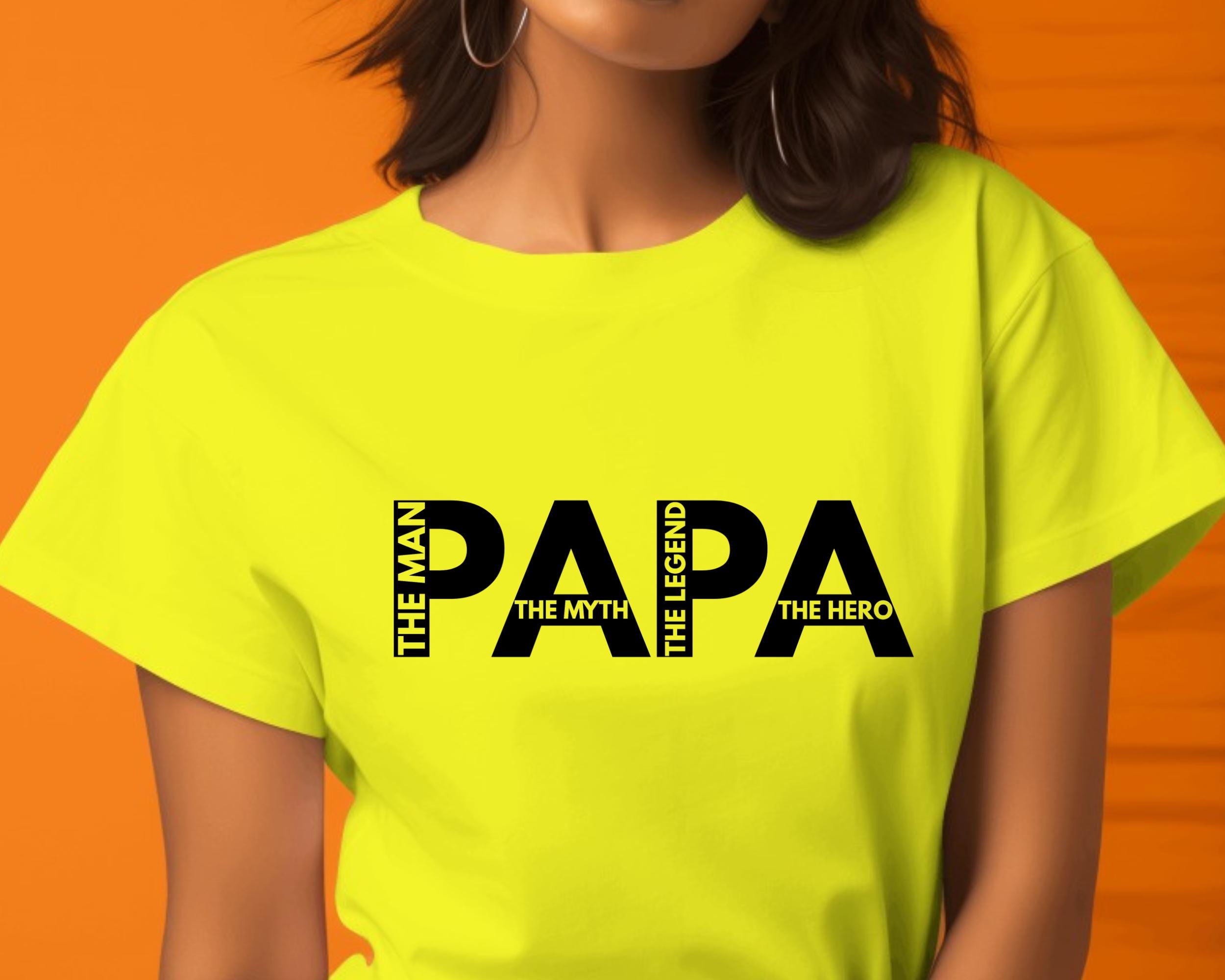 Papa the Man the Myth the Legend SVG & PNG: Funny Dad Life Design ...