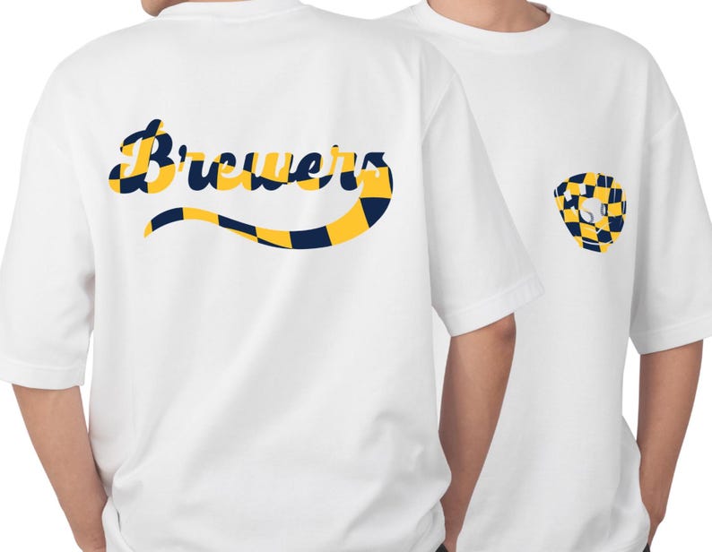 Brewers SVG-PNG: Baseball Fan T-shirt Design (digital Download) - Etsy
