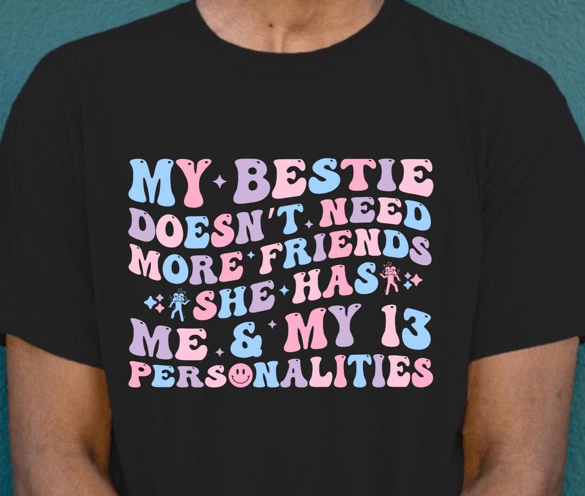 Funny Bestie 13 Personalities Sarcastic SVG PNG (digital Download) - Etsy