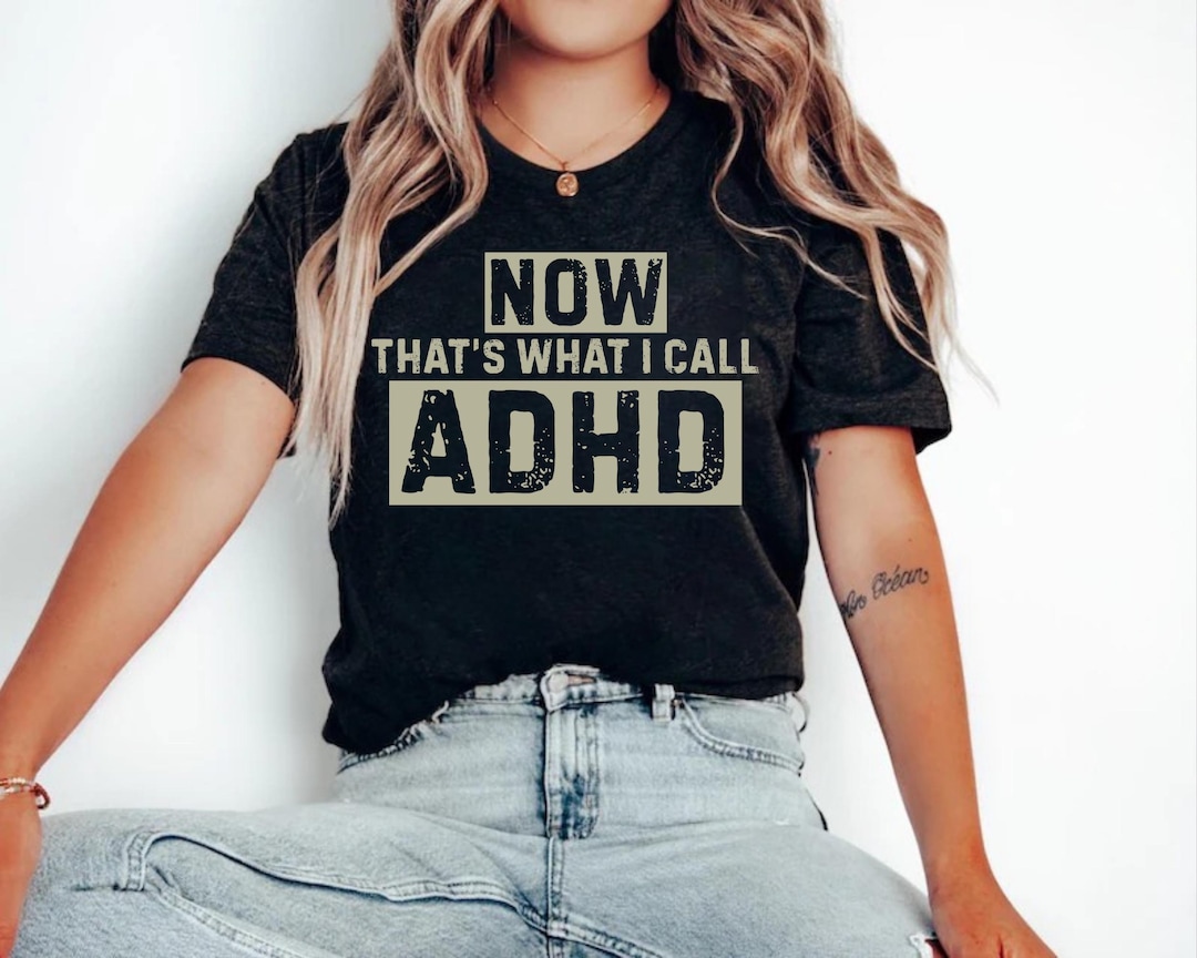 Funny ADHD Png & Svg: Mental Health Sublimation Design (digital ...