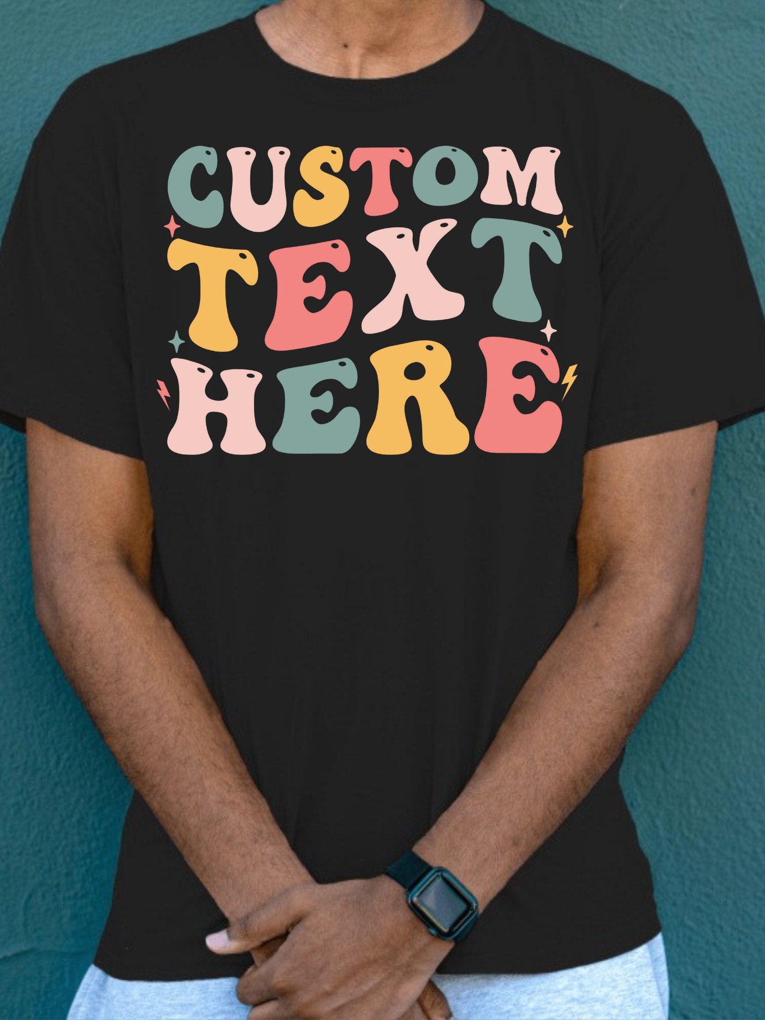 Custom Retro Wavy Text SVG & PNG (digital Download) - Etsy