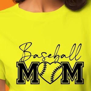 Baseball Mom SVG-PNG: Trendy Sport Mama Design (digital Download) - Etsy