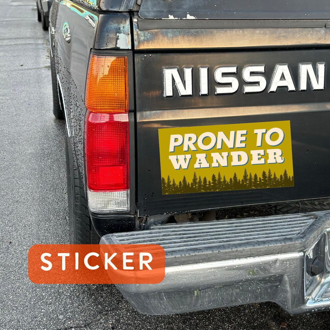Adventure Bumper Sticker for Camping Gift for Outdoorsy People Hiking ...