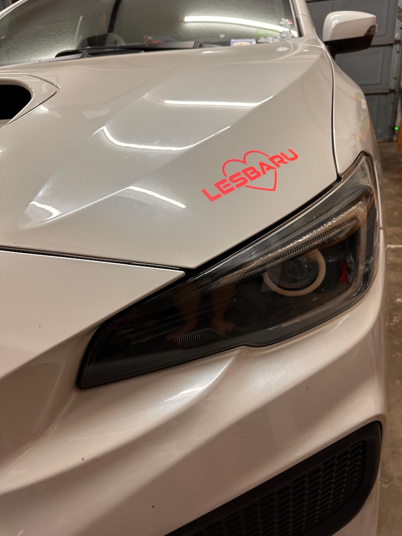 Lesbaru - Car Sticker - Subaru Car Decal - Bumper Sticker - JDM Sticker ...