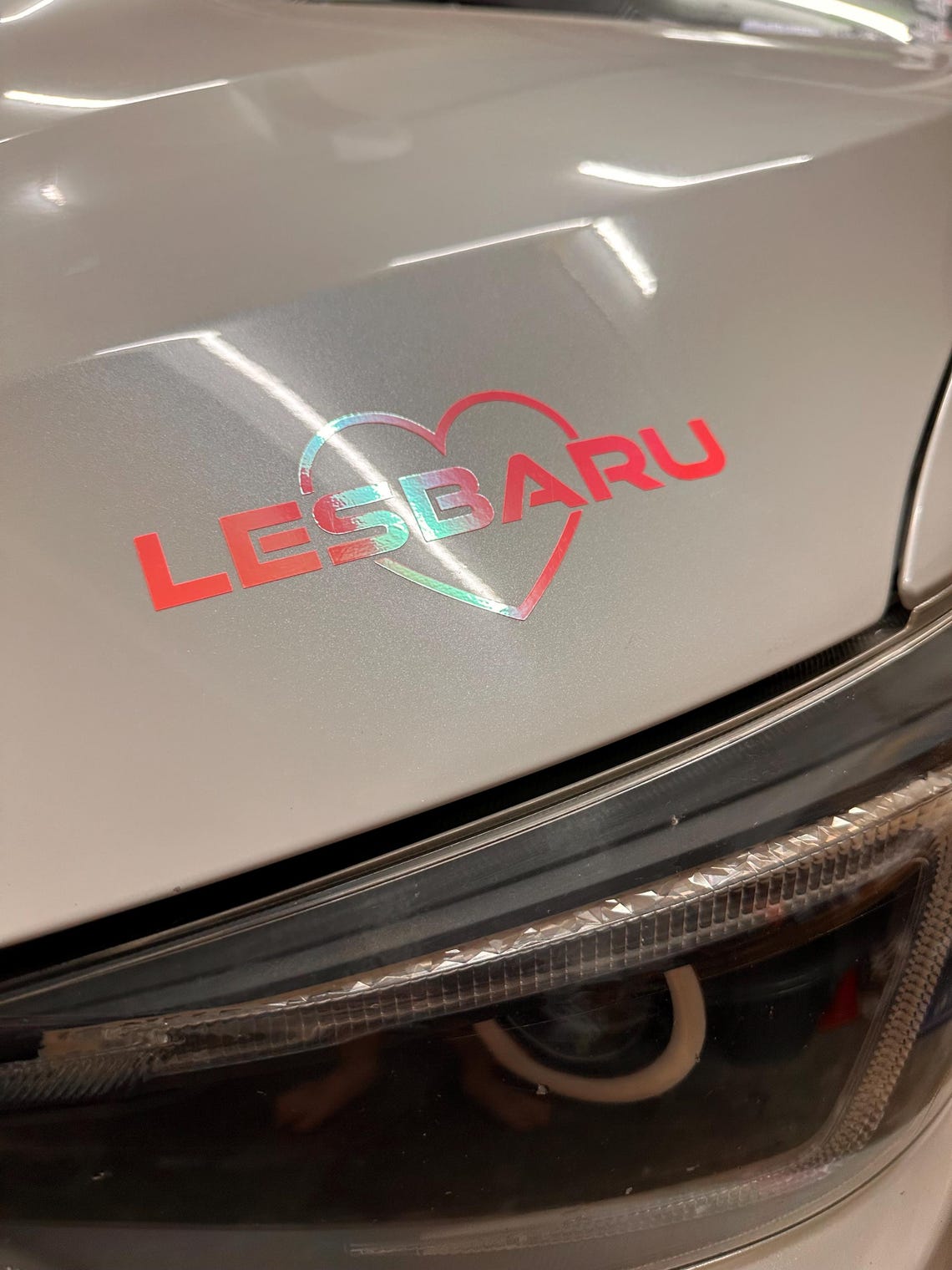 Lesbaru - Car Sticker - Subaru Car Decal - Bumper Sticker - JDM Sticker ...