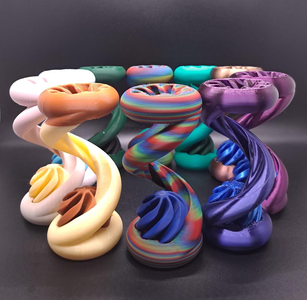 3D Printed Tornado Vortex Fidget - Auditory Sensory - Etsy