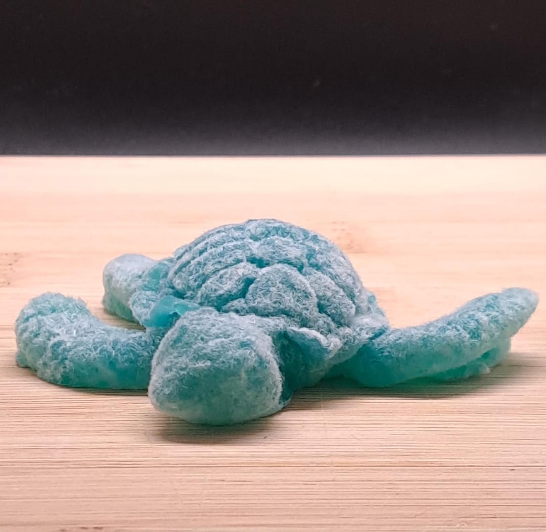 Green Turtle Squishy: Homemade Stress Relief Fidget - Etsy