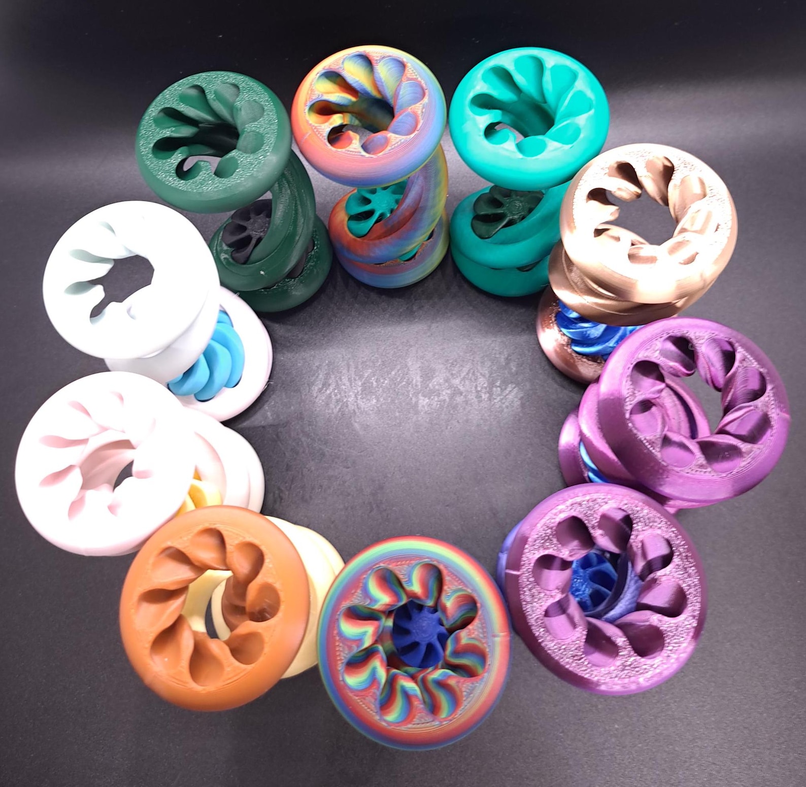 3D Printed Tornado Vortex Fidget - Auditory Sensory - Etsy