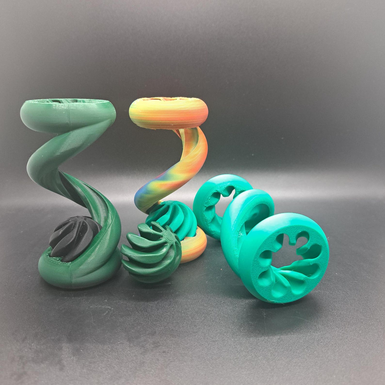 3D Printed Tornado Vortex Fidget - Auditory Sensory - Etsy