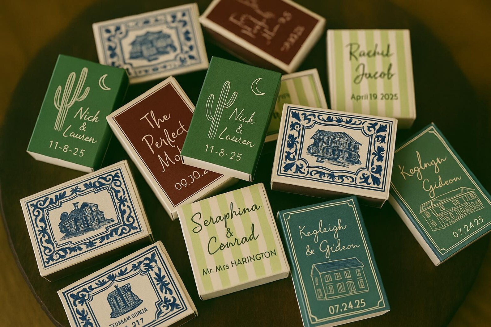 Matchboxes Personalised Wedding Favours, Business Branding, Party ...