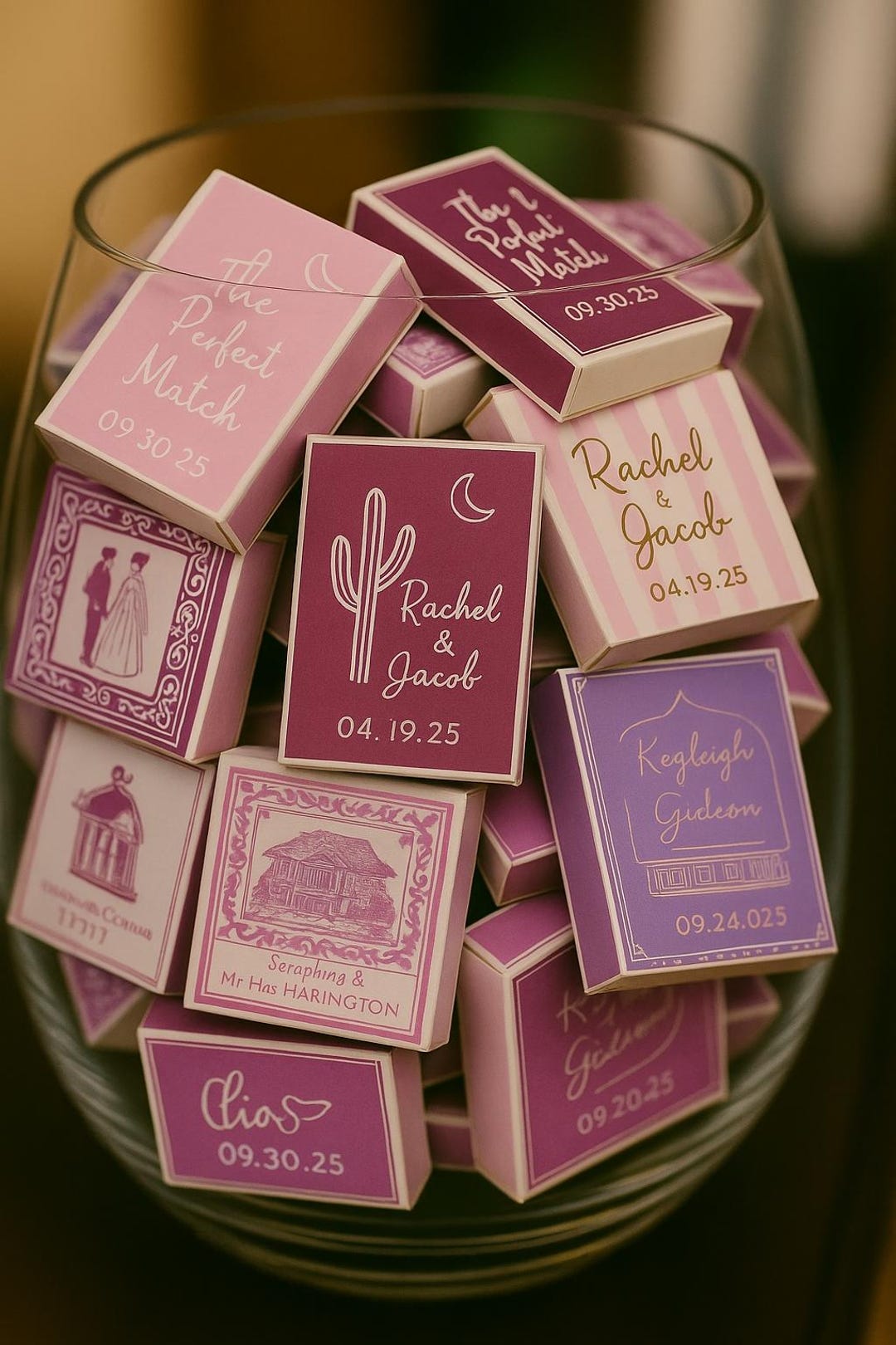 Matchboxes Personalised Wedding Favours, Business Branding, Party ...