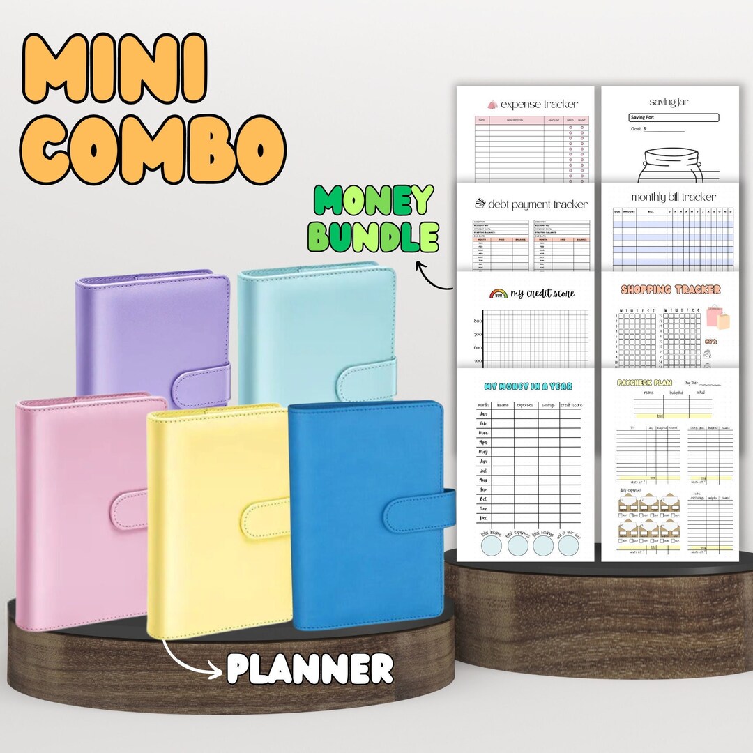 Mini Combo, Personalised Budget Planner,financial Planner,budget Binder ...