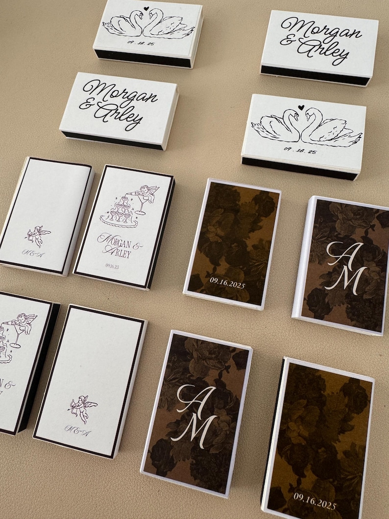 Matchboxes Personalised Wedding Favours, Business Branding, Party ...