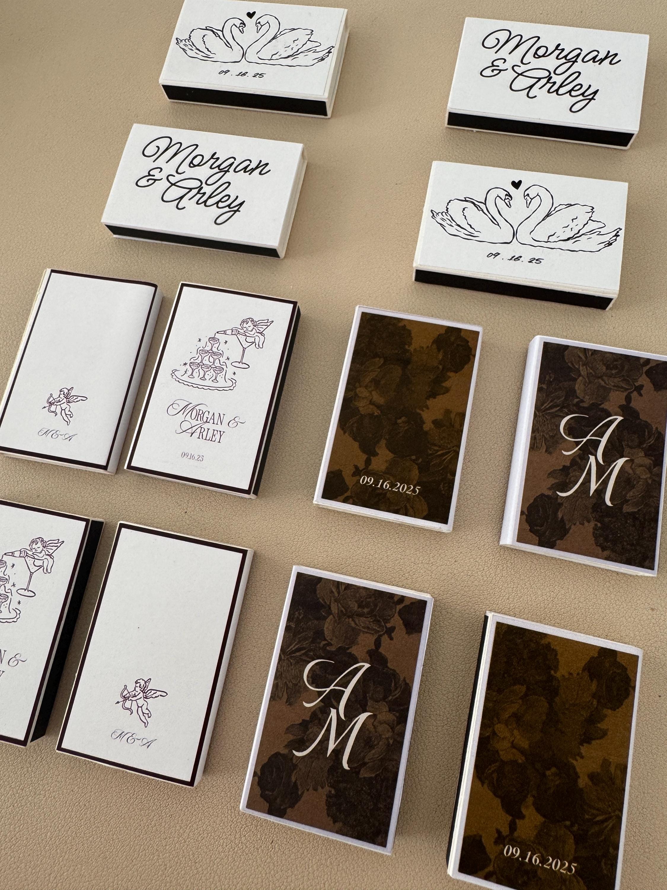 Matchboxes Personalised Wedding Favours, Business Branding, Party ...