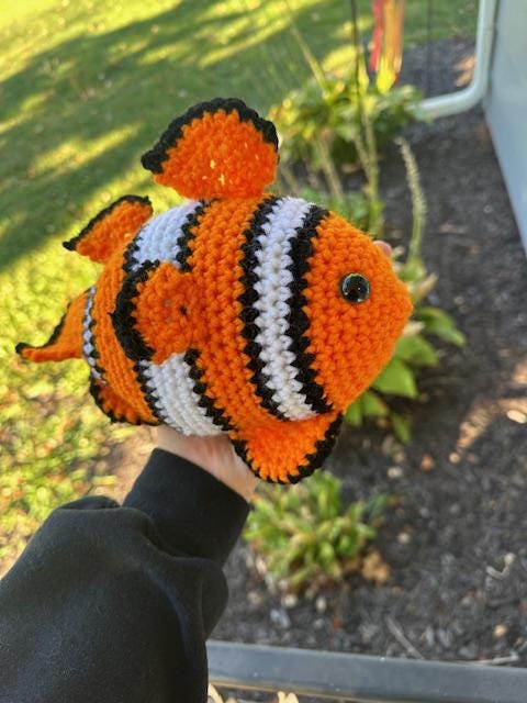 Clown Fish Stuffed Animal - Etsy