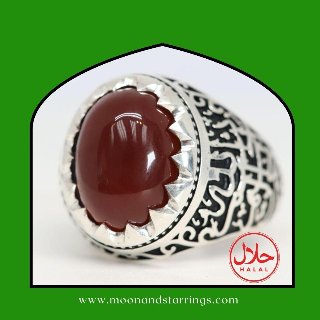 Islamic Ring, Muslim Ring, Islamic Gift, Eid Gift, Muslim Gift ...