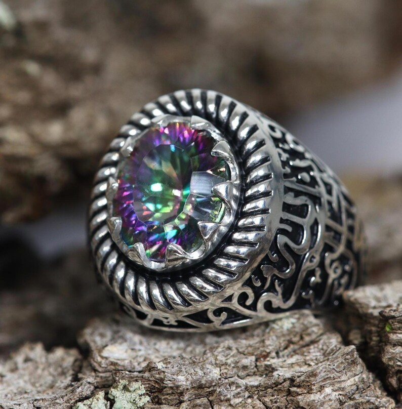 Allah Islamic Ring, Islamic Ring, Muslim Ring, Eid Gift, Islamic Gift ...