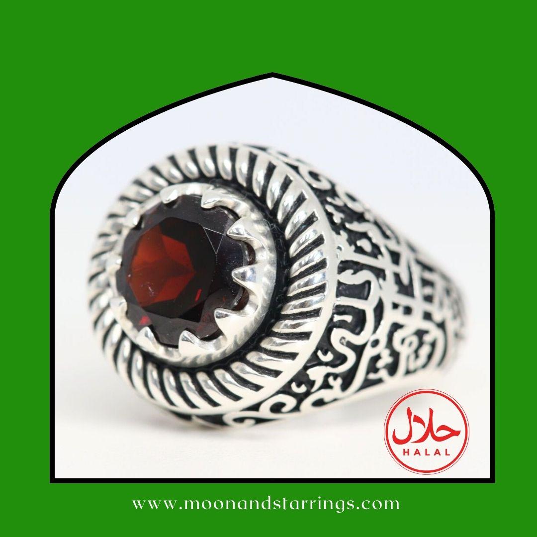 Islamic Ring, Muslim Ring, Islamic Gift, Eid Gift, Muslim Gift ...
