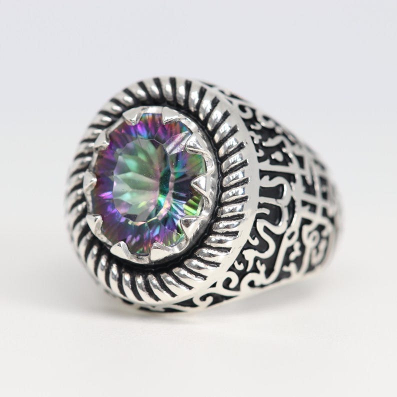 Allah Islamic Ring, Islamic Ring, Muslim Ring, Eid Gift, Islamic Gift ...