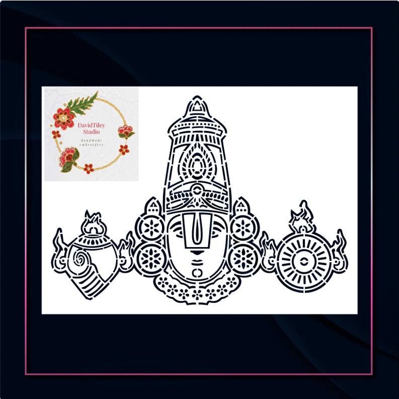 Swami CNC Jali Design Laser Cnc File Plasma Cnc File God DXF Laser Cut ...