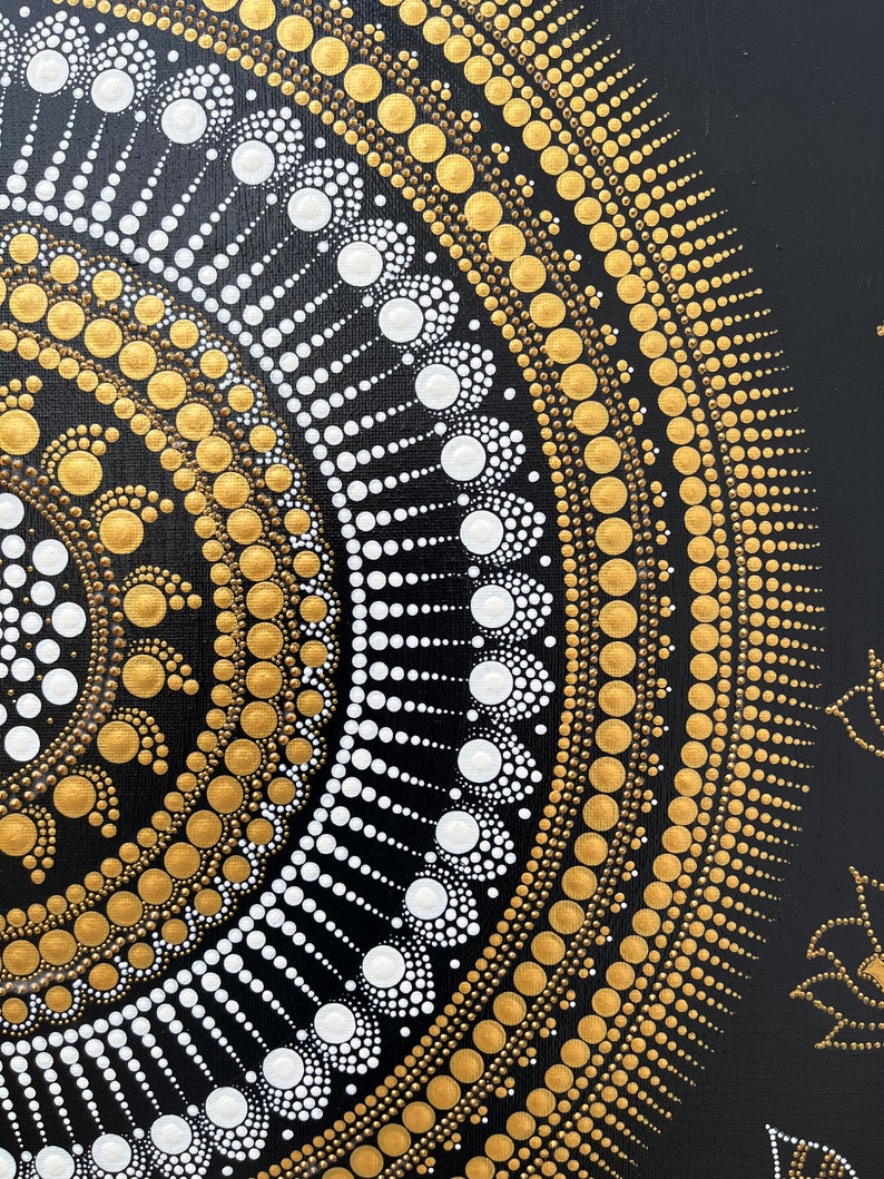 Dot Art Mandala - Etsy