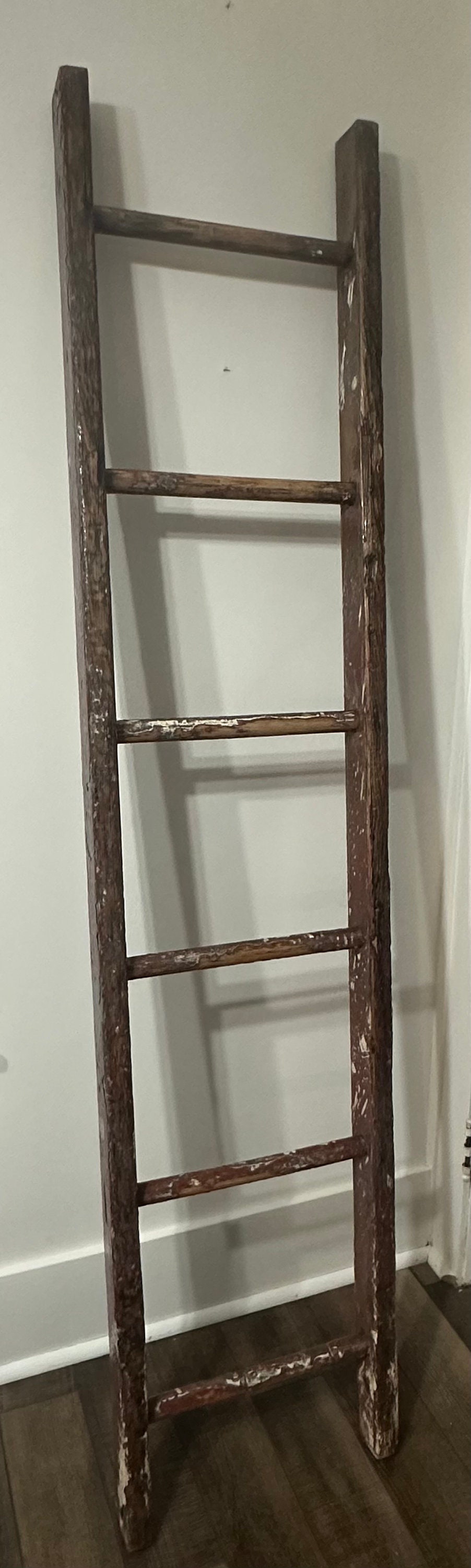 Authentic Barn Ladder Blanket Rack - Etsy