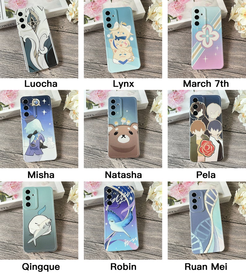 Honkai Star Rail Kafka Silver Wolf Robin Gallagher Aventurine Phone ...