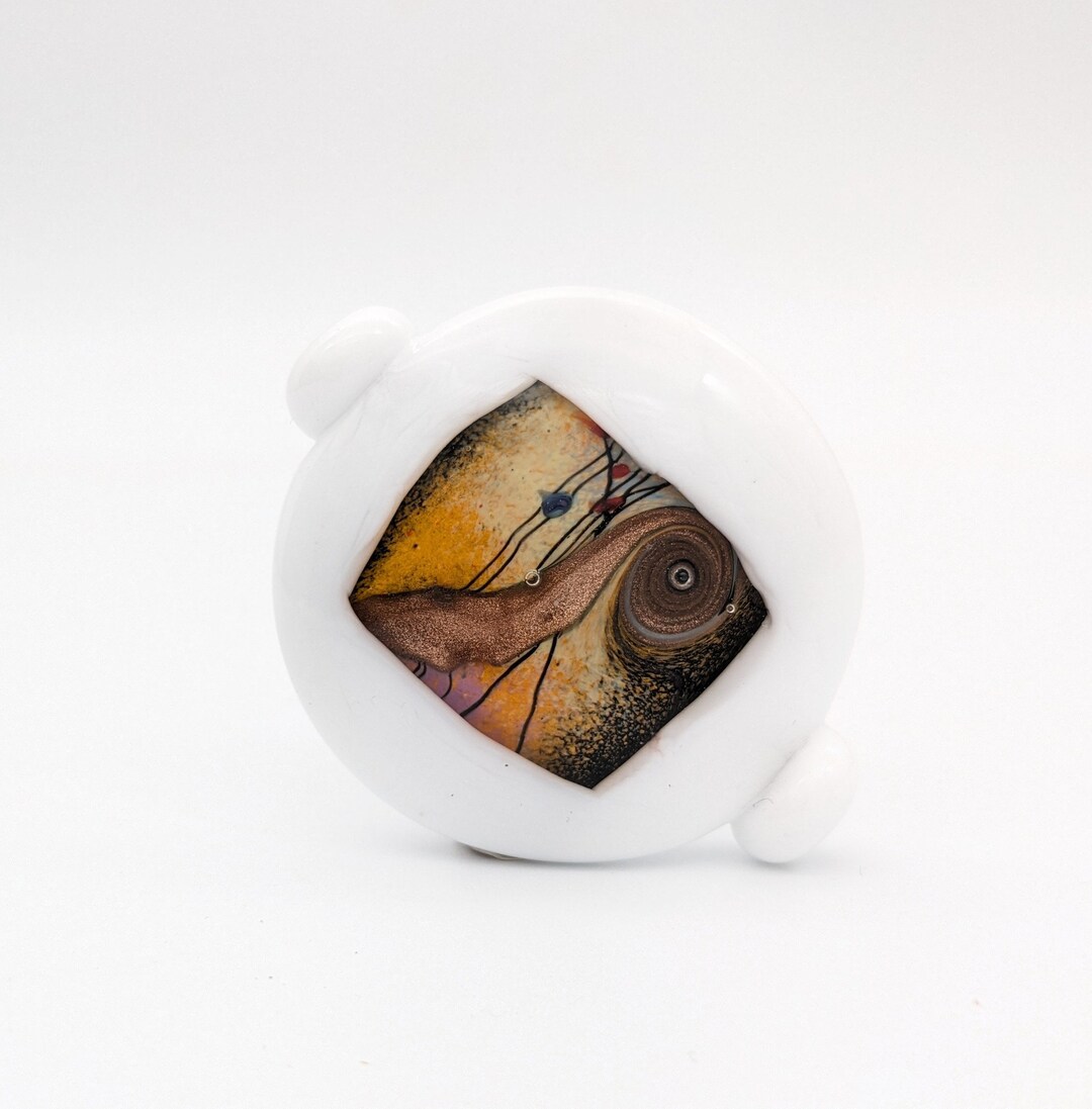 Canyon Sands, Focal Bead Astrid Riedel - Etsy