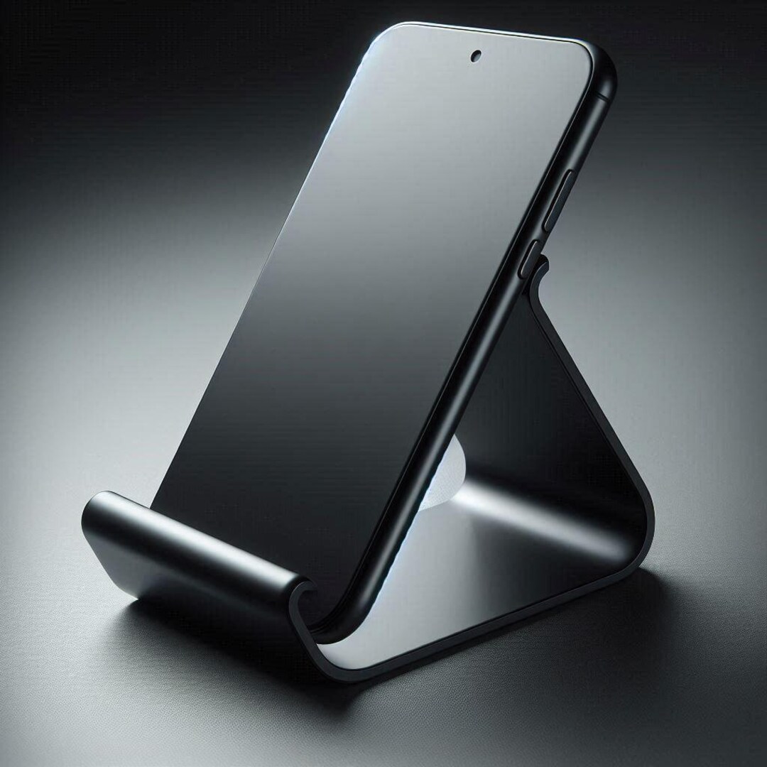 Curved Design Phone Stand, Smartphone Holder. Designed by Https://www ...