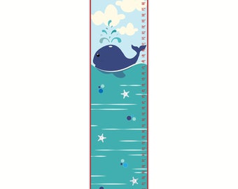 Personalized Ocean Sea Life Growth Chart - Etsy