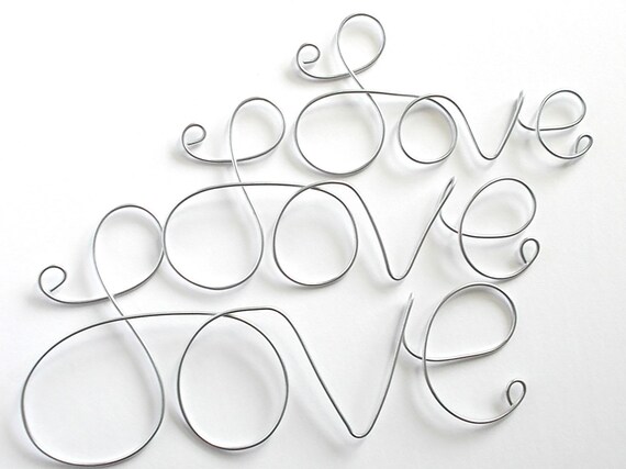 60 Wire Letters Ideas