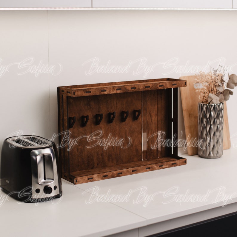 Barista Rack, Portafilter Holder, Portafilter Stand, Coffee Station ...