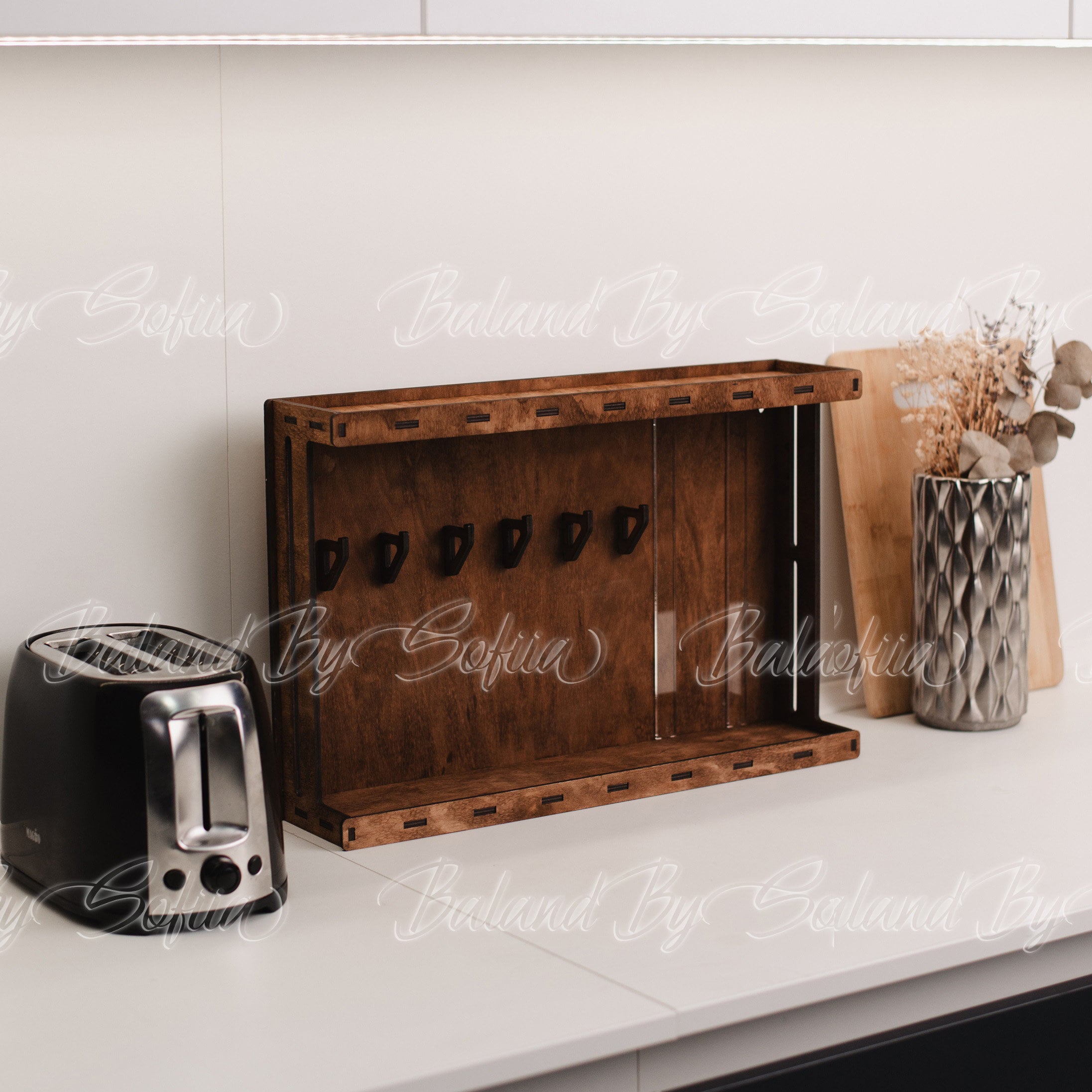 Barista Rack, Portafilter Holder, Portafilter Stand, Coffee Station ...