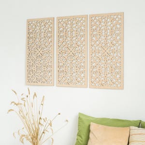 Moroccan Wall Panels, Arabesque Panels, Decorative Wood Panel,lattice ...
