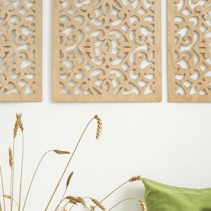 Moroccan Wall Panels, Arabesque Panels, Decorative Wood Panel,lattice ...