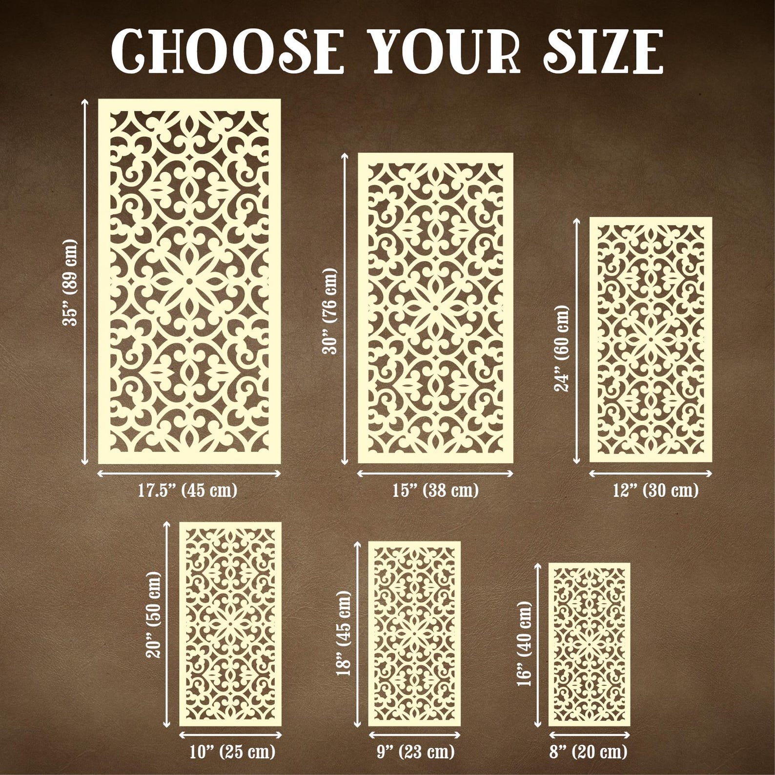 Moroccan Wall Panels, Arabesque Panels, Decorative Wood Panel,lattice ...