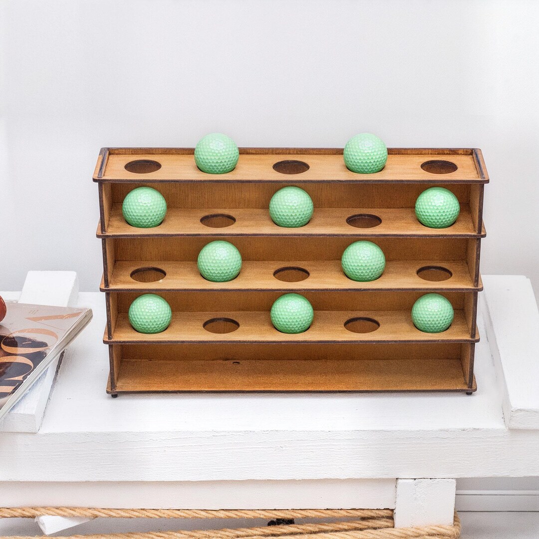 Golf Ball Display Stand, Golf Ball Holder, Golf Ball Wall Display ...