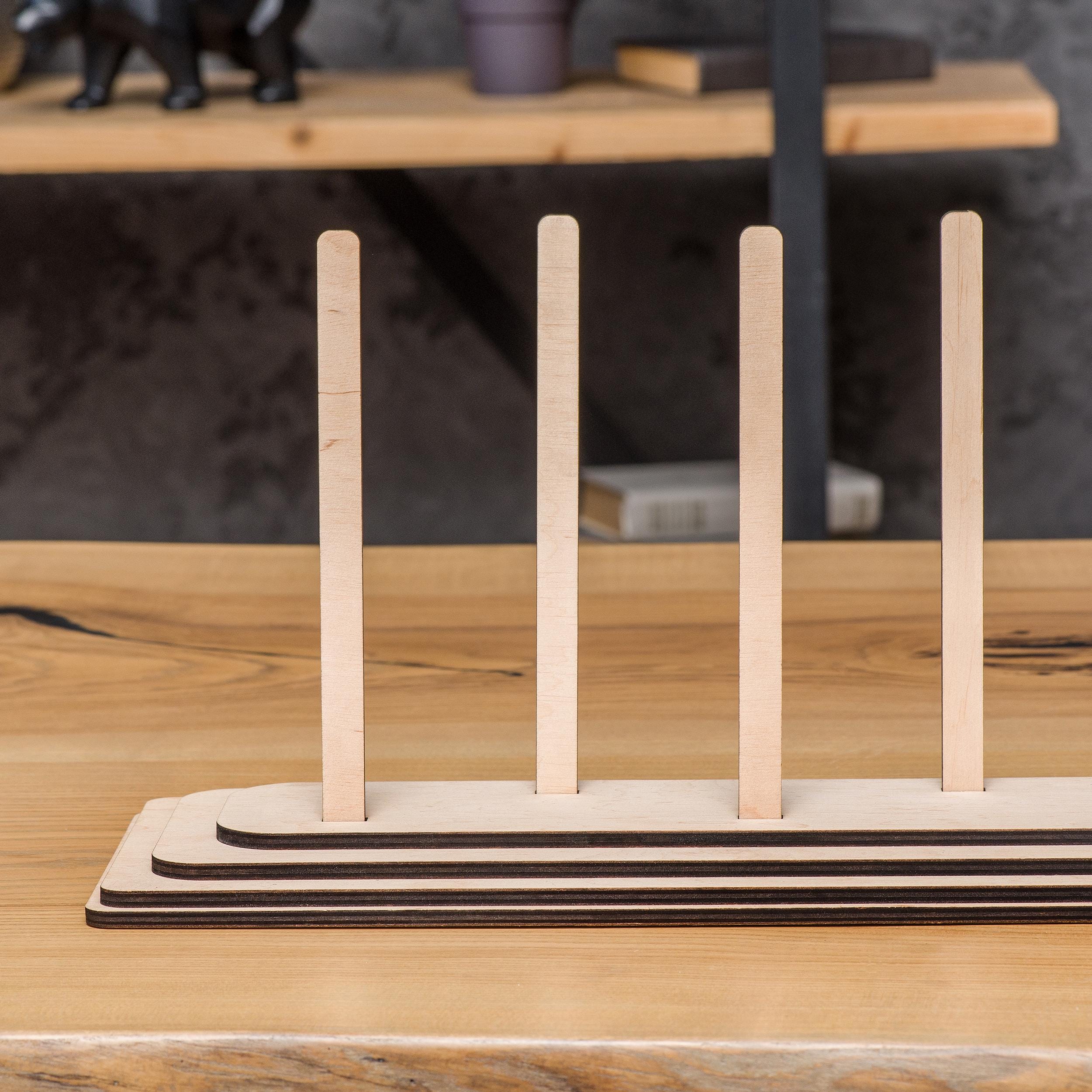 Wood Flute Stand, Flute Holder, Native Flute Display, Flute Rack, Flute ...