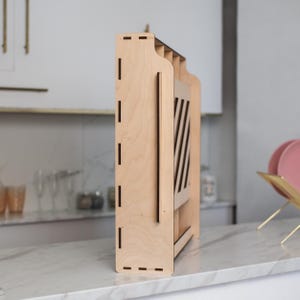 Wooden Canned Food Storage Wall Mount, Can Food Storage, Wooden Can ...