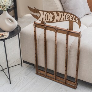 Toy Car Storage Wall Mount, Toy Car Rack, Toy Car Organizer, Matchbox ...