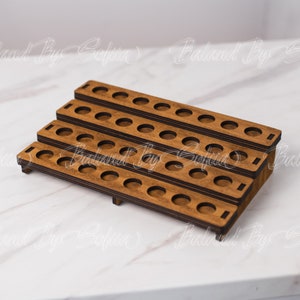 Essential Oil Stand, Essential Oil Holder Wood, Essential Oil Rack ...