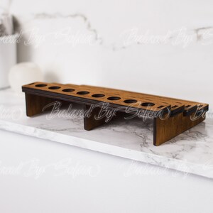 Essential Oil Stand, Essential Oil Holder Wood, Essential Oil Rack ...