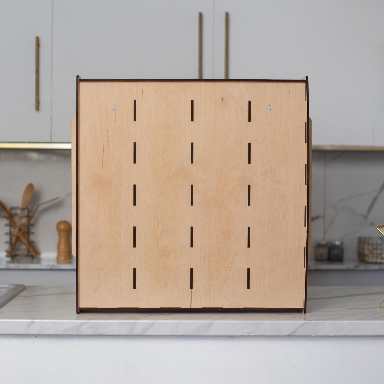 Wooden Canned Food Storage Wall Mount, Can Food Storage, Wooden Can ...